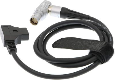 Китай 4.5mm OD Camera Power Cable Lemo 8 Pin Female Elbow To PTap For ARRI Alexa Mini продается
