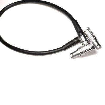 中国 20 Inches Red Camera Monitor Cable 16 Pin To 16 Pin Right Angle 販売のため