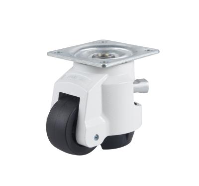 Cina Ruote orientabili industriali livellanti con leva 40mm 50mm 62mm 70mm Modello 60 80 100 in vendita