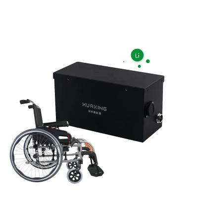China Enhance 24V 30Ah Electric Vehicles Real-Time Tracking LFP Battery For Wheelchair Rechargeable for sale