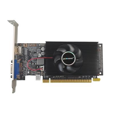 中国 PCWINMAX GT 610 1GB 64Bit GDDR3 サポート DirectX 11 シングルファン GPU ビデオカード 販売のため