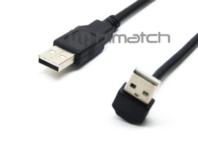 Cina Assemblaggio cavi ad alta velocità ad angolo retto USB a forma di rotondo di USB 2.0 un cavo in vendita