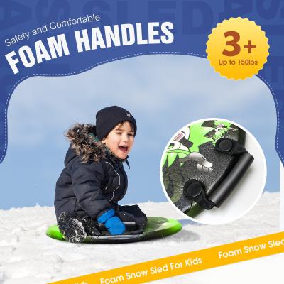 Chine Ski super léger en mousse Woowave de 21 pouces avec noyau PE et 2 poignées molles douces à vendre