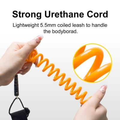 Chine 1.3-1.4m Longueur de la laisse de surf Unisexe Applicable aux personnes OEM La laisse de surfboard à vendre