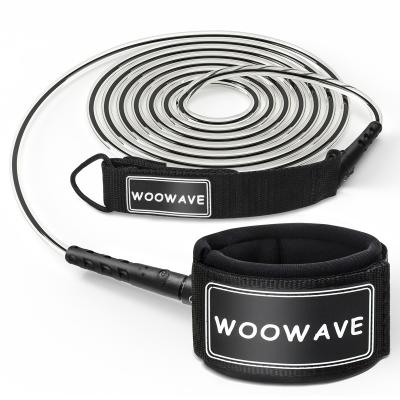 Chine 0.16-0.4kg SUP et Kayak Paddle Board Surf Leash avec une seule couche de bracelet rembourrée à vendre