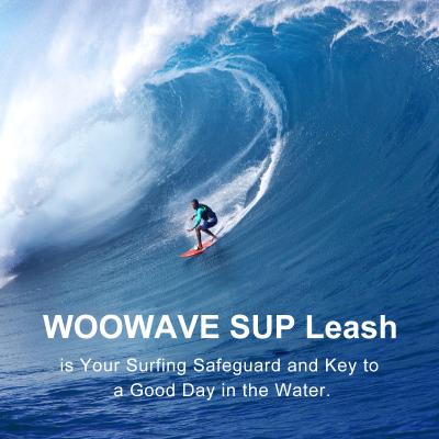 Κίνα 5.5mm/7mm/8mm Surfboard Leash για Unisex Paddle Board Ασφάλεια και Surfing αξεσουάρ προς πώληση