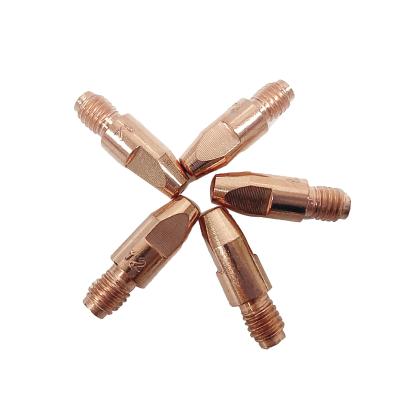 中国 28mm 長さ M6 CRZR 素材 MIG トーチ コンタクト 尖端 溶接用品設計 販売のため