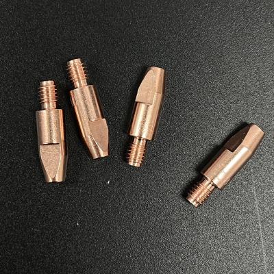 中国 プロ M6 28 0.8MM 溶接産業におけるミグ溶接タッチのための銅の接触点 販売のため