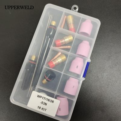 China 2 kg Lentes de gás TIG de alumínio, bico, copos de cerâmica para WP 9 17 20 18 26 Tocha de solda TIG à venda