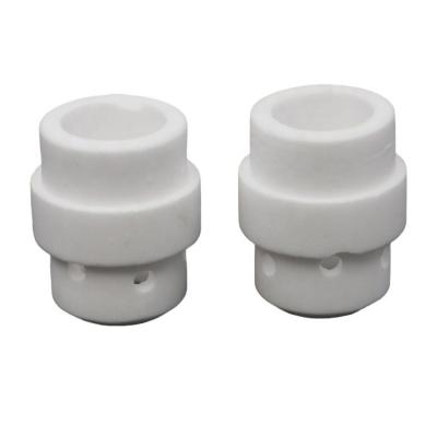 China UPPERWELD 24KD Gasdifusor Watergekoeld Mig Torch Wit keramiek voor professioneel lassen Te koop