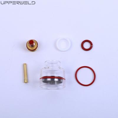 Cina Applicazione TIG ACCESSORI Pyre TIG Saldatura Torcia Kit di lenti a gas per Tig WP-17/18/26 in vendita