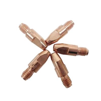 China Metalen MIG Torch Contactpunt voor UPPERWELD M6 28mm CRZR Materiaal Lasverbruik Te koop
