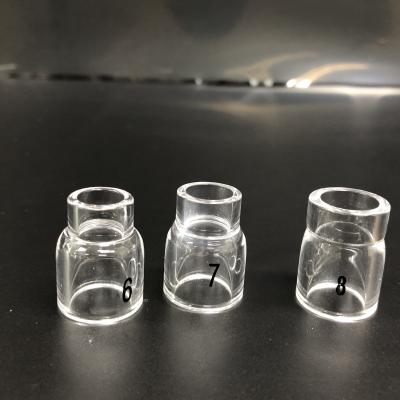 Cina Kit di coppe di vetro TIG per 13NQ10-6 11-7 12-8 TIG Torcia di saldatura Lenti a gas stubby 0,1 kg in vendita