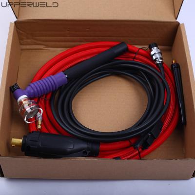 Cina Supporto personalizzato ODM WT125F TIG 12-50EU Torcia di saldatura con tazza di vetro in vendita