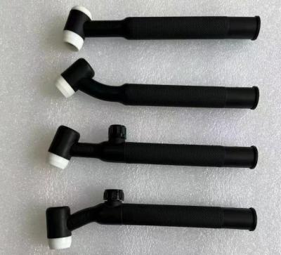 Cina WP-17FV TIG Torcia corpo TIG Torcia di saldatura con testa flessibile e valvola del gas in nero in vendita
