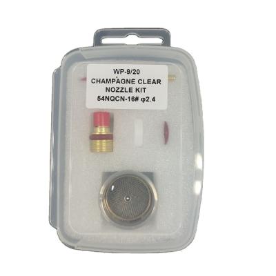 China Obtenha os melhores 16 TIG Glass Cup Consumables para WP9/20 TIG Welding Torch no mercado à venda