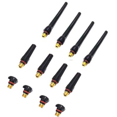 Cina WP-17/18/26 Torcia di saldatura di ottone e plastica 12pcs TIG Back Cap Kit 57Y02 57Y03 57Y04 in vendita