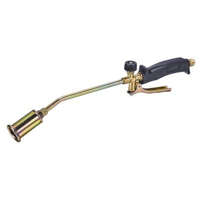 China Propaan fakkel kit met Flint Striker Welding Weed Flame fakkel Nominale warmte-invoer 4KW Te koop