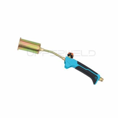 China 800 000 BTU ontsteking Propane Torch Kit met Turbo Trigger Push Button Ontsteking N.W. 0,9 kg Te koop