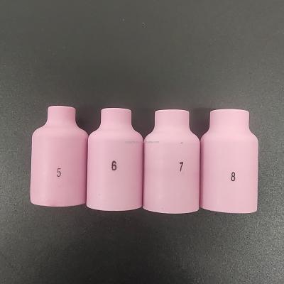 Cina Alumina su misura ugello vetro Tig saldatura tazza ceramica Argon WP17 18 26 53N 54N serie in vendita