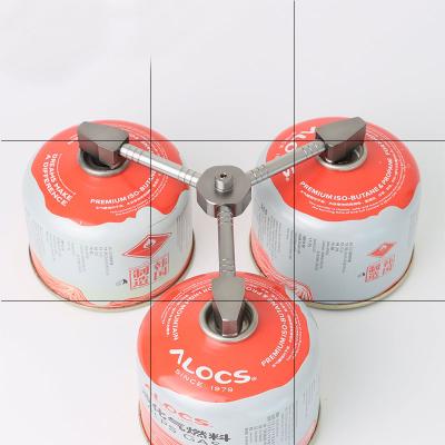 Cina Convertitore di lampade da campeggio all'aperto con attrezzature per la conversione del serbatoio del gas in lega di alluminio da 97 g in vendita
