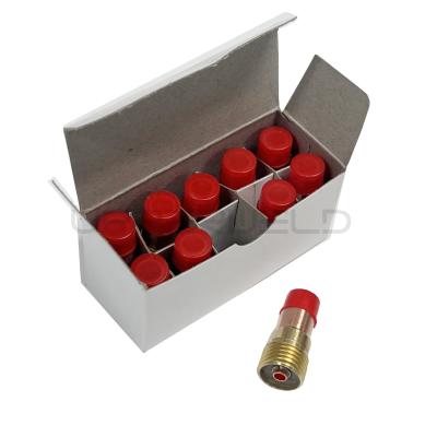 中国 TIG トーチ 17GL116 ガスレンズ 10N23S と 10N25S クイーン収集のための溶接用品 販売のため