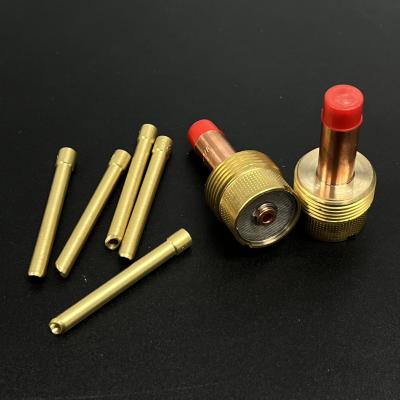 中国 50mm 長さ 3C418GS クイージュ TIG トーチのための995795ガスレンズ溶接部品を収集 販売のため