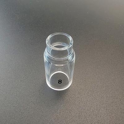 Китай Поддержка OBM UPPERWELD 54NQ14-8 Прозрачная стеклянная сосна Прозрачные кварцевые чашки Тиг аксессуары продается