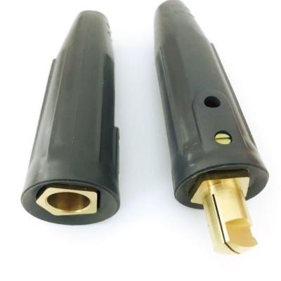 China Zwart US70 Kabelverbinding Laskabelhouder Kit Man Vrouwelijke Adapter voor Lasverbruik Metalen Te koop