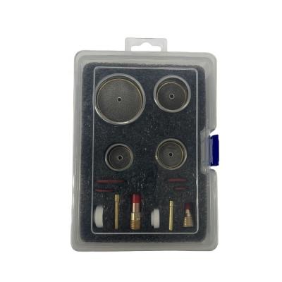 China WP17/18/26 Tig Torch Glass Cups Upper 53NQCN TIG Consumíveis de solda para suporte personalizado OBM à venda