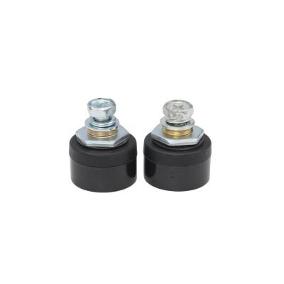 China Conector de cabo de soldadura 10-25 feminino tipo europeu em preto para desempenho de soldadura à venda