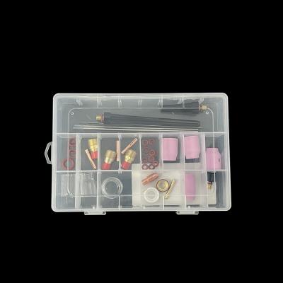 China 35PCS Acessórios para tochas de soldagem TIG para bicos TIG de cerâmica TIG 13N e 53N à venda