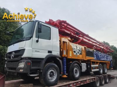 중국 인기 상품 중고 M56-5 4141 푸츠마이스터 트럭 탑재 콘크리트 펌프카 판매용