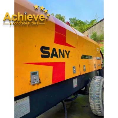 중국 시멘트 배달 트레일러용 Sany HBT60 HBT80 콘크리트 펌프 트럭 판매용