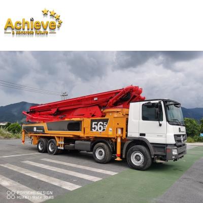 Κίνα Επισκευασμένο φορτηγό m56-5 BENZ Euro4 PUTZMEISTER αντλιών συγκεκριμένων αναμικτών προς πώληση