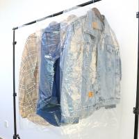 Quality GARMENT BAG for Storage Reusable Thickened PE Transparent Dust Bag for sale