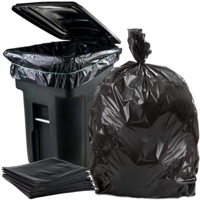 Cina Ordine su misura HDPE/LDPE sacchetto pesante per rifiuti con stampa offset in vendita