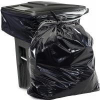 Quality Household Products Black Plastic Garbage Bag for Eco-Friendly Waste Removal for sale