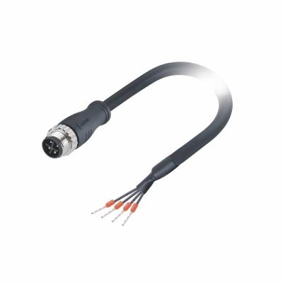 Cina connettore di cavo del servomotore M12 IP67 con il cavo elettrico 12A di PUR 2m in vendita