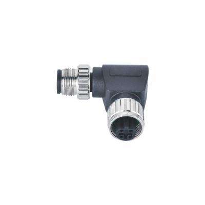Cina M12 L maschio codificato A di Pin NMEA 2000 del connettore 3 di forma all'adattatore femminile in vendita