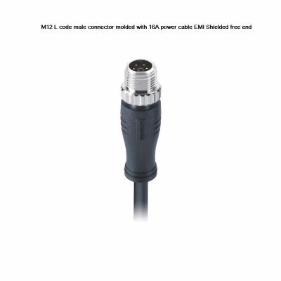 Cina CA M12 L codice 5 Pin Connector di 5M Sensor Actuator Cable 16A 690V in vendita
