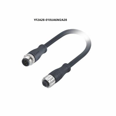 Cina Cavo del sensore di EMI Shielded M12 un maschio di codice alla femmina 8 Pin Connector in vendita