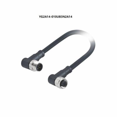 Cina l'azionatore di sensore di 4A 250V cabla il maschio M12 al PVC di Pin Right Angled della femmina 3 in vendita