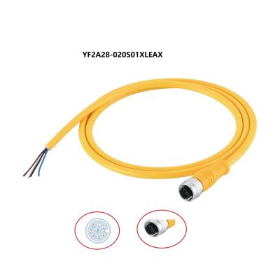 Cina Il sensore dell'azionatore di sensore M12 cabla un Pin codificato Ip67 schermato 2m della femmina 8 in vendita