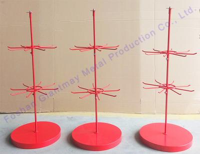 Κίνα Αντίθετοι Tabletop επίδειξης μετάλλων ραφιών κρεμώντας γάντζοι στάσεων προς πώληση