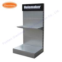 China Soporte de Logo Iron Metal Pegboard Display para el estante de la tienda del hardware en venta