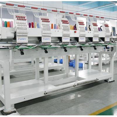 China WONYO High-Speed Metal 6-Head Multi-head Computerized Embroidery Machine with 9 12 15 Needles for sale