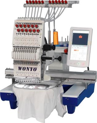 China China WONYO Single One Head Uniform Cap Jacket T-shirt Sewing and Embroidery Machine for sale