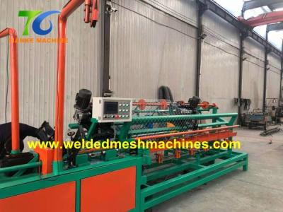 Cina Singolo cavo a spirale 4mm Diamond Mesh Wire Making Machine del PVC in vendita