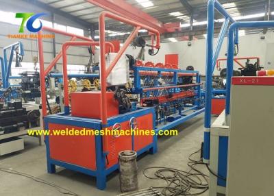 Cina 1.3mm Diamond Mesh Wire Making Machine Galvanized Wire Mesh Weaving Machine in vendita
